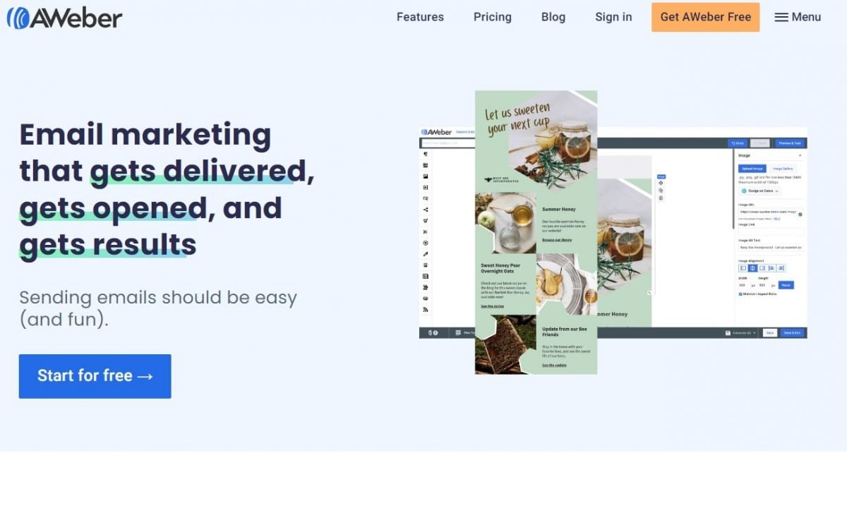 Aweber (recensione): cos'è, prezzi e alternative